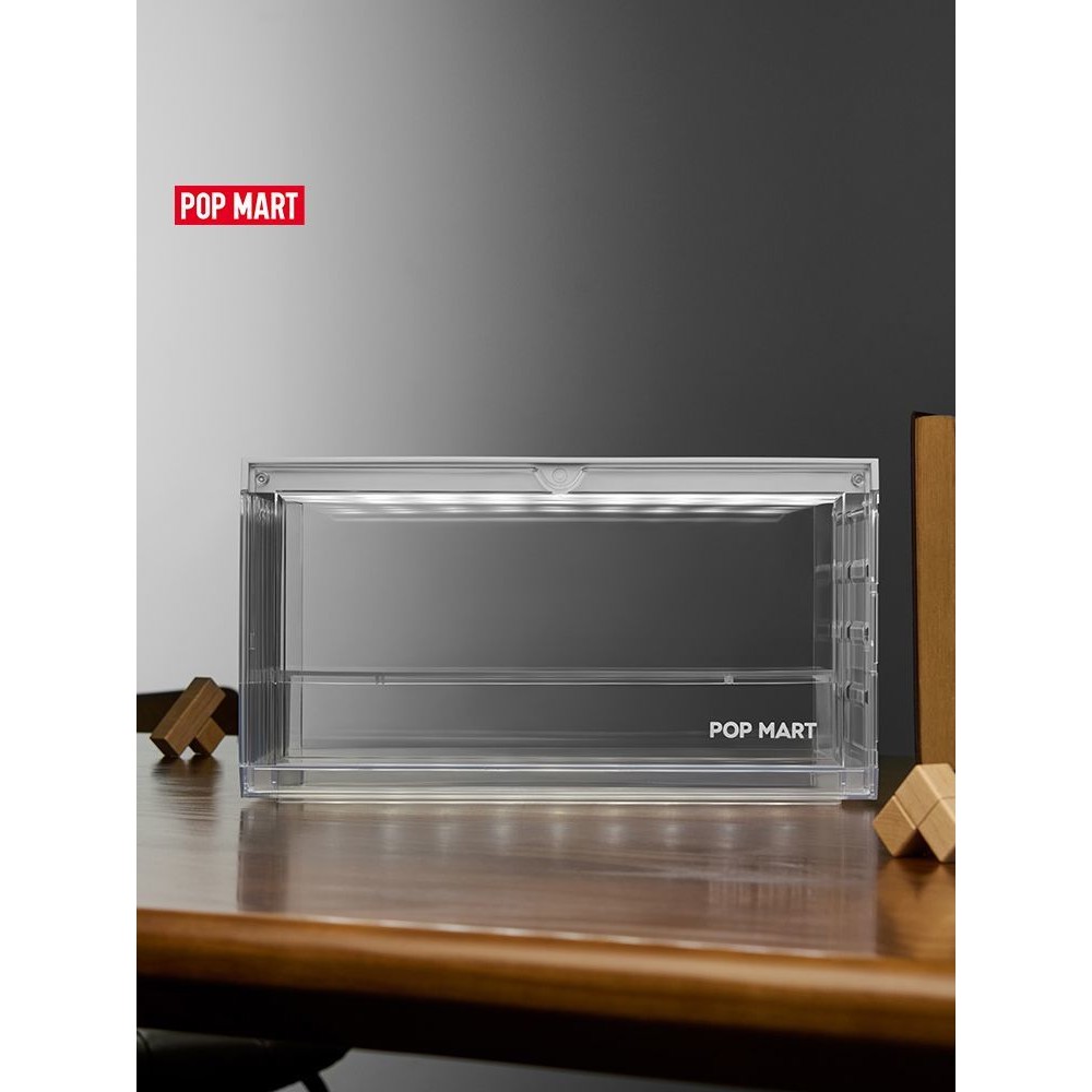 100% Can Be Insert With Light Display Box Mystery Box Figure Storage ...