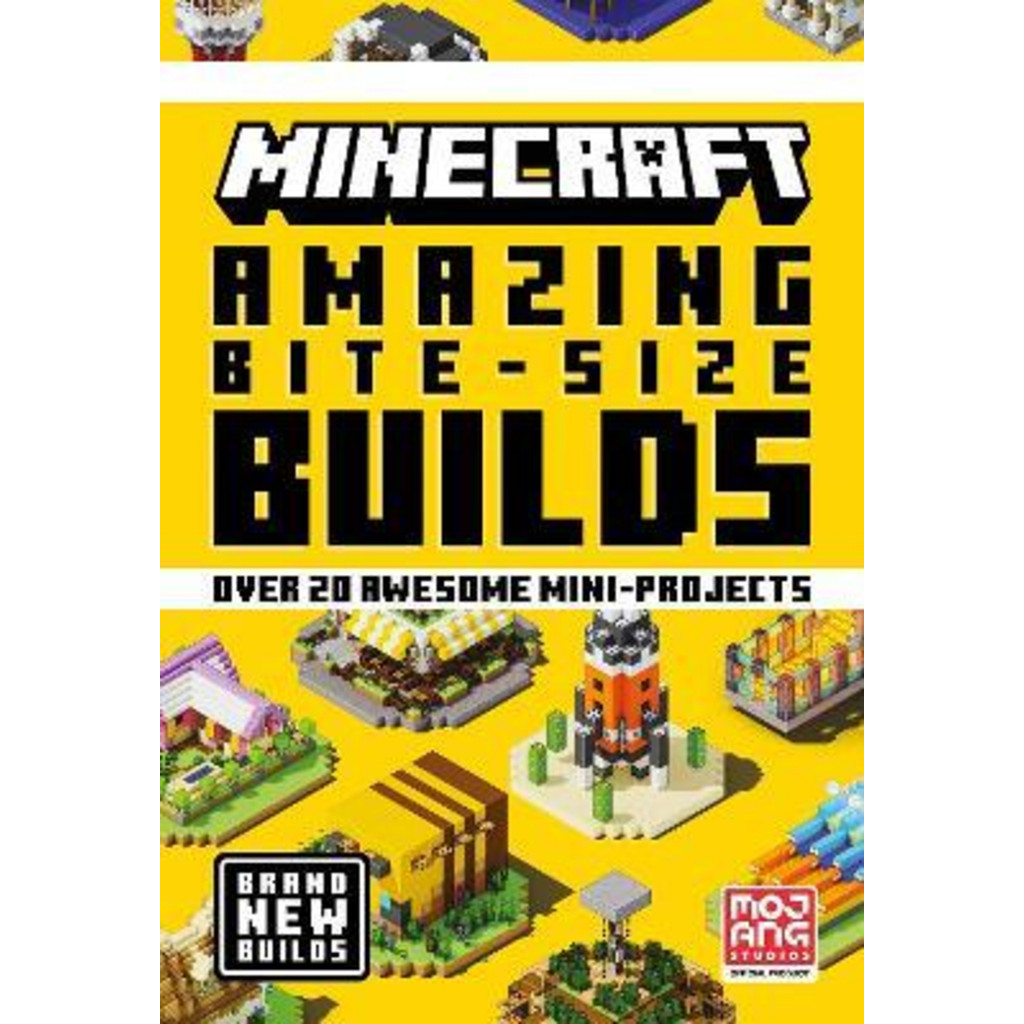[100% Original Books] - Minecraft Amazing Bite Size Builds by Mojang Ab ...