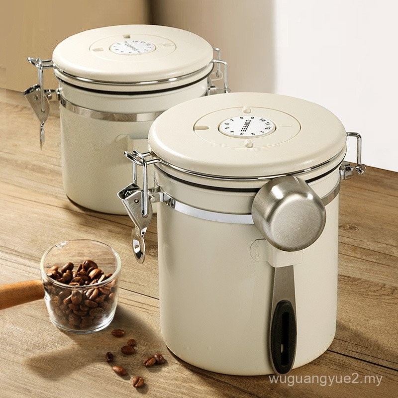 Coffee Bean Storage Tank Food Grade One-Way Exhaust Coffee Powder ...