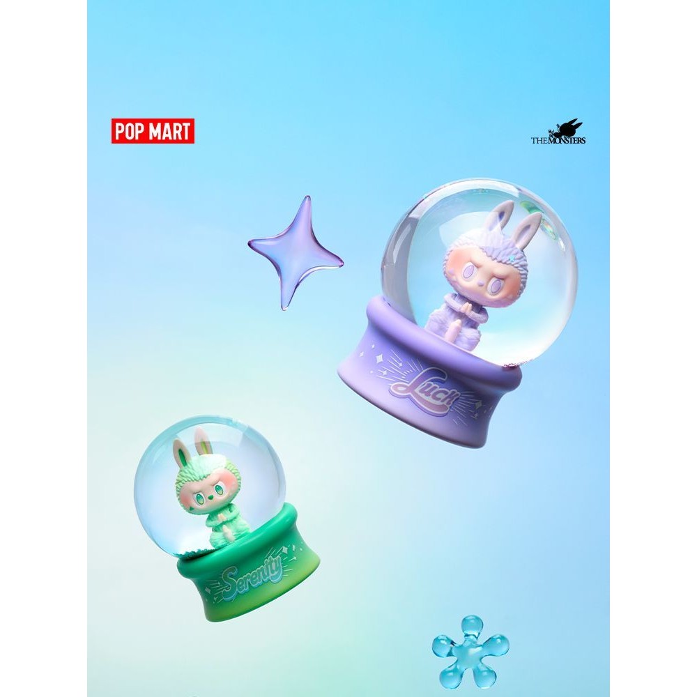 POPMART THE MONSTERS Forward High Energy Series Blind Box Crystal Ball ...