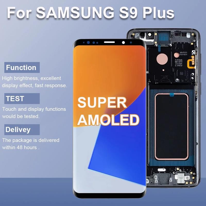S9+ Super AMOLED Screen Assembly for Samsung Galaxy S9 Plus G965F G965F ...