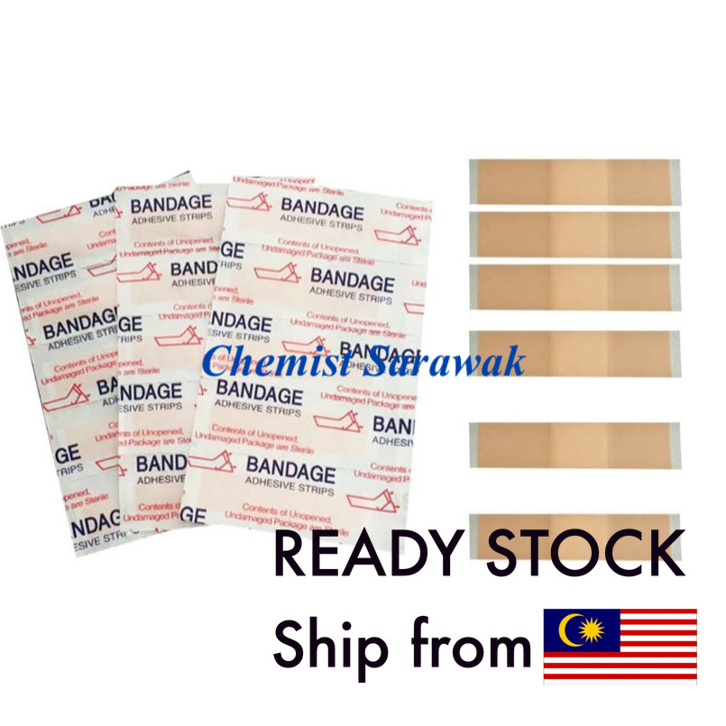 Small Wound Plaster Dressing Adhesive Bandages 10 x 40mm 100pcs ...
