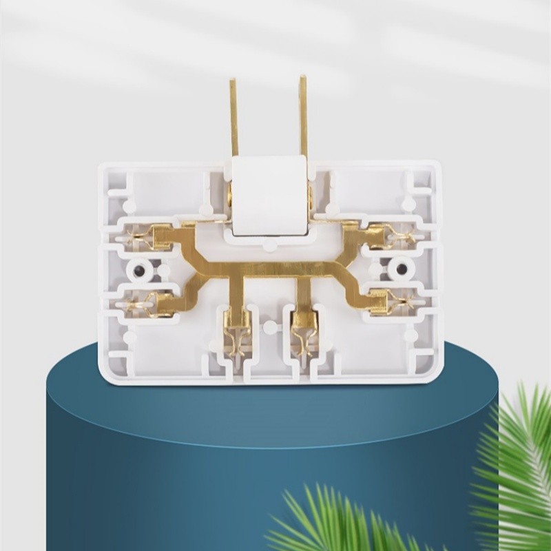 Us Compact Power Splitter Socket 180 Degree Rotation 3 In 1, 3 in 1 ...