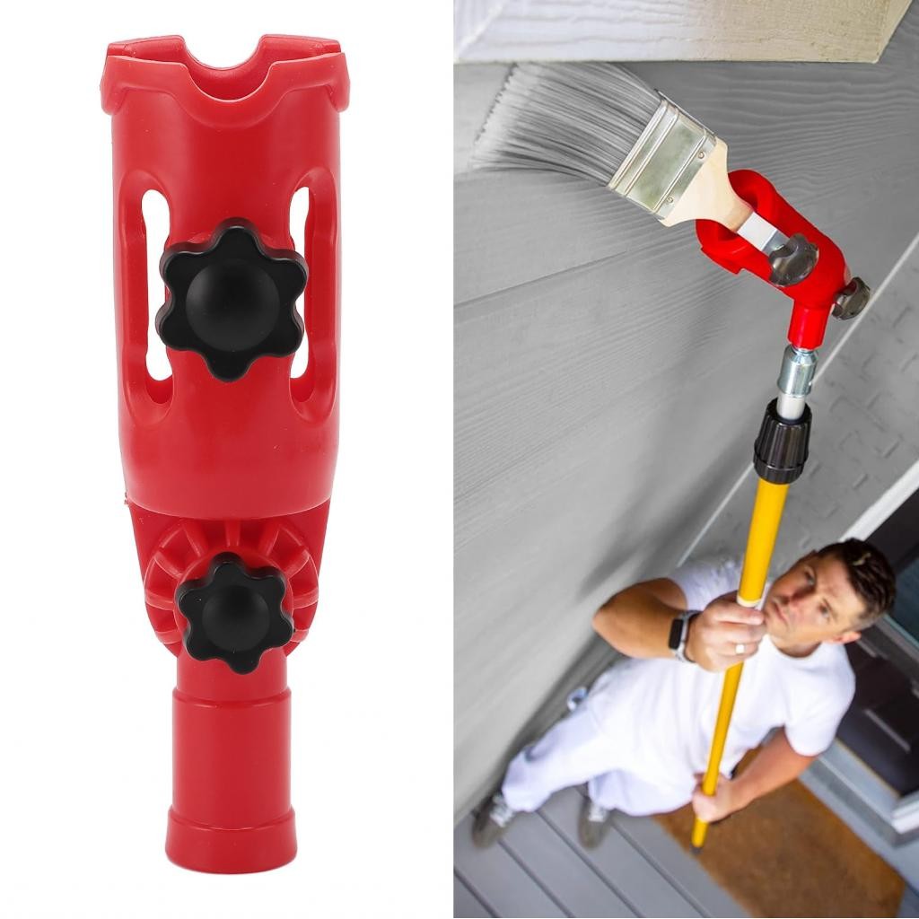 Onebuycart Paint Brush Extension Pole Attachment 2 In 1 Design High ...