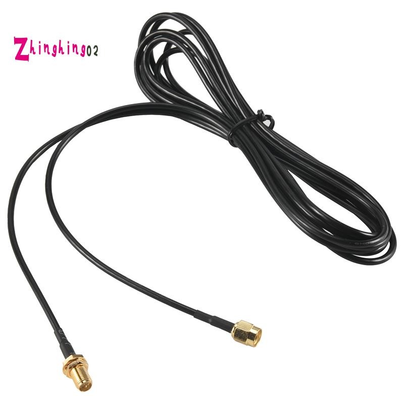 WiFi WAN Router Wi-Fi Antenna Extension Cable RP-SMA | Shopee Malaysia