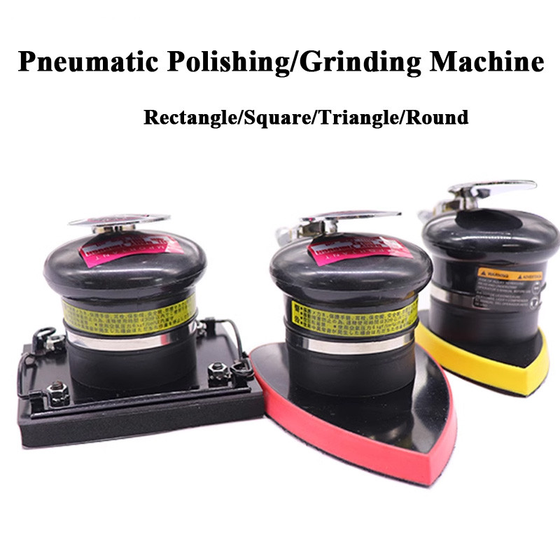Vibrating pneumatic grinder Square/triangle circular grinding machine ...