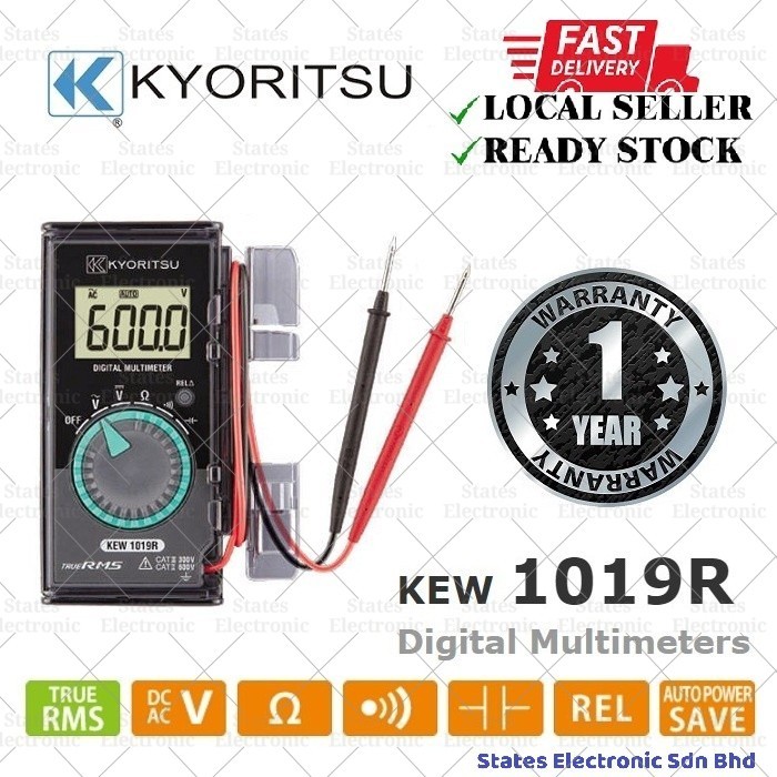 KYORITSU 1019R Digital Multimeter (KEW1019R) | Shopee Malaysia
