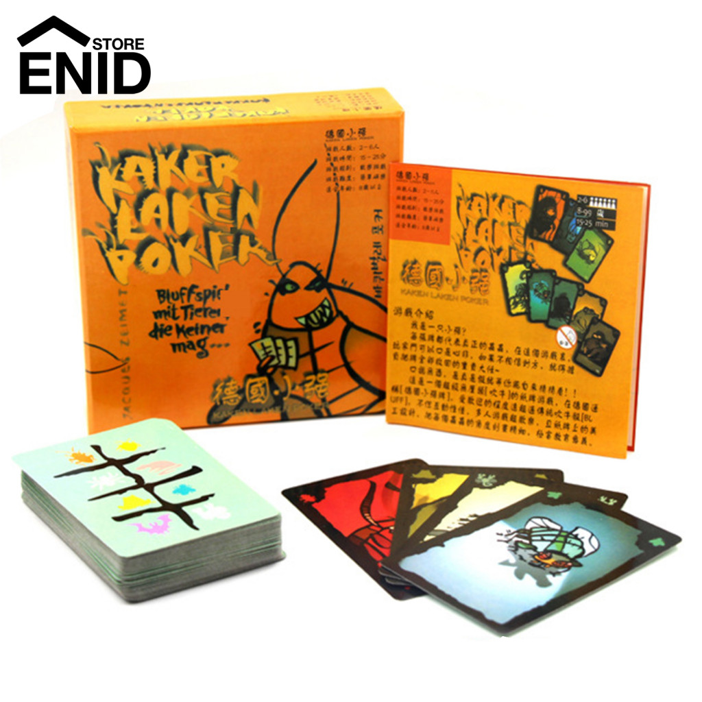 German Cockroach Series Card Board Game Kids Family Party Playing ...