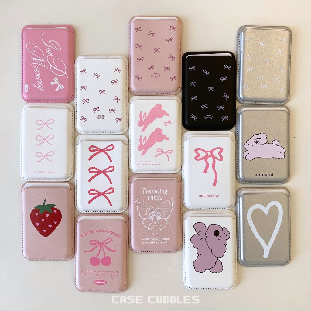 [CASECUDDLES] Cute Magsafe Wallet - Mag Safe | Magsafe Wallet | Cute ...