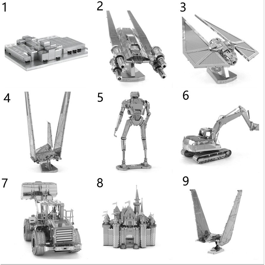 DIY 3d Metal Assembly Models / Fast Metal Models Sports Cars, Antique ...