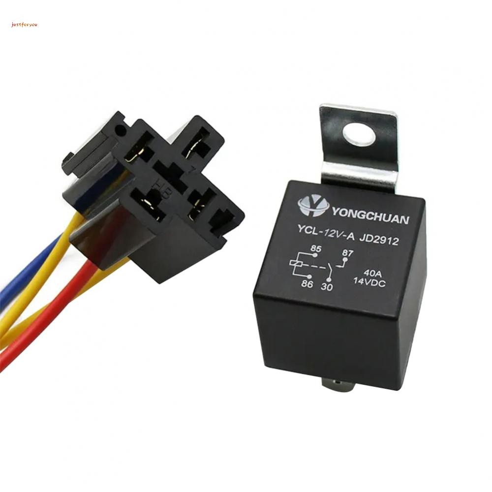 High Performance Car Relay with 40A Working Current and DC 12V/24V ...