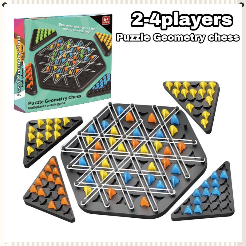 Geometry Triangle Chain Chess Board Games Multiplayer Family Desktop ...