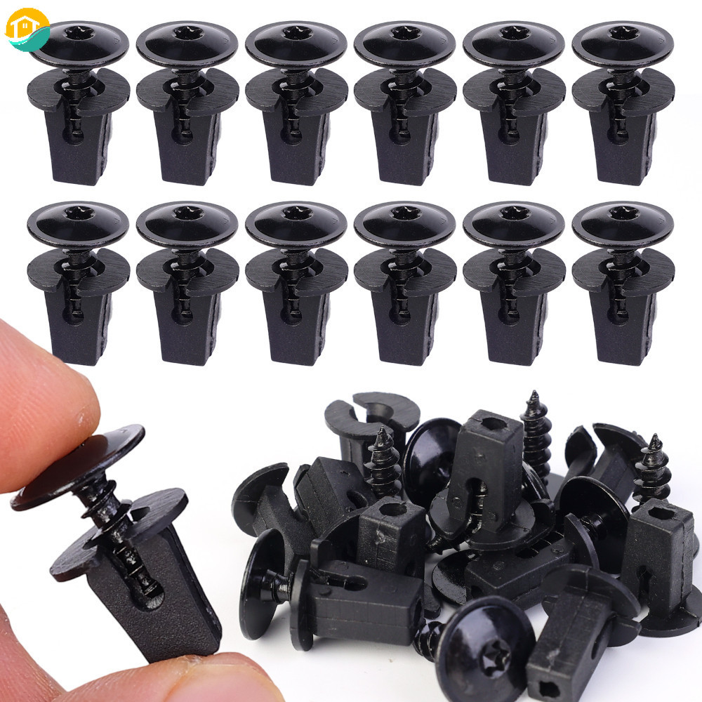 10Pcs Fender Chassis Bolts Fixed Buckles for Volkswagen Audi Screw Bolt ...
