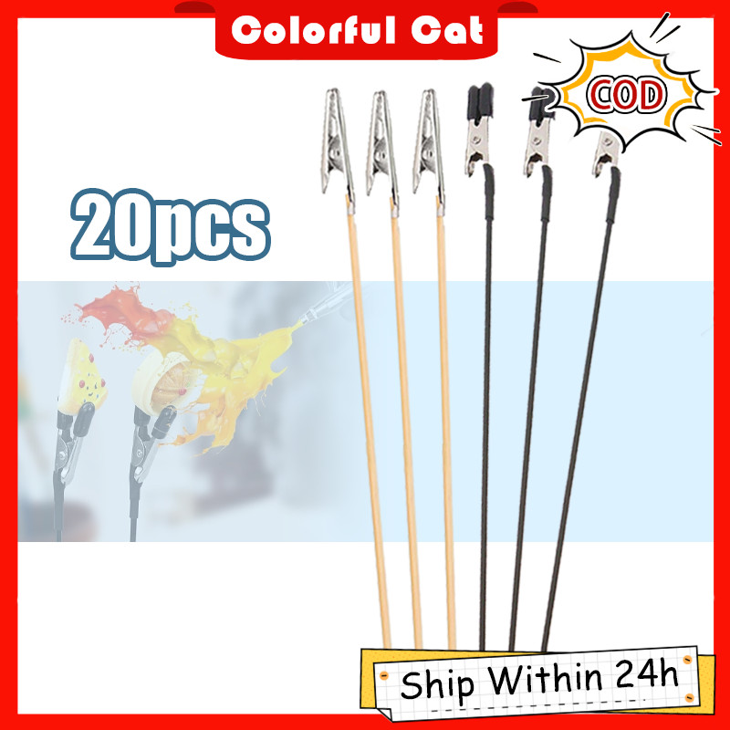 20Pcs Alligator Clip Stick Set Model Painting Alligator Clip Airbrush ...