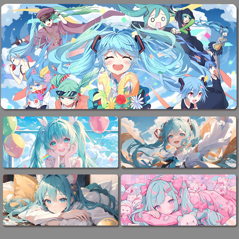 Cartoon Cartoon Two-Dimensional Hatsune Miku Miku Miku Mouse Pad Large ...