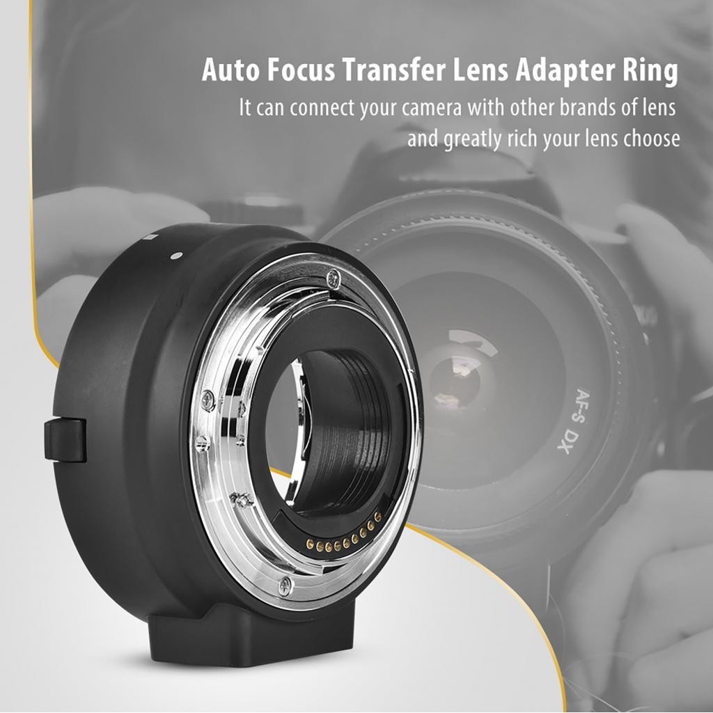 Lens Transfer Ring Auto Focus Adapter for Camera Photographers | Shopee ...