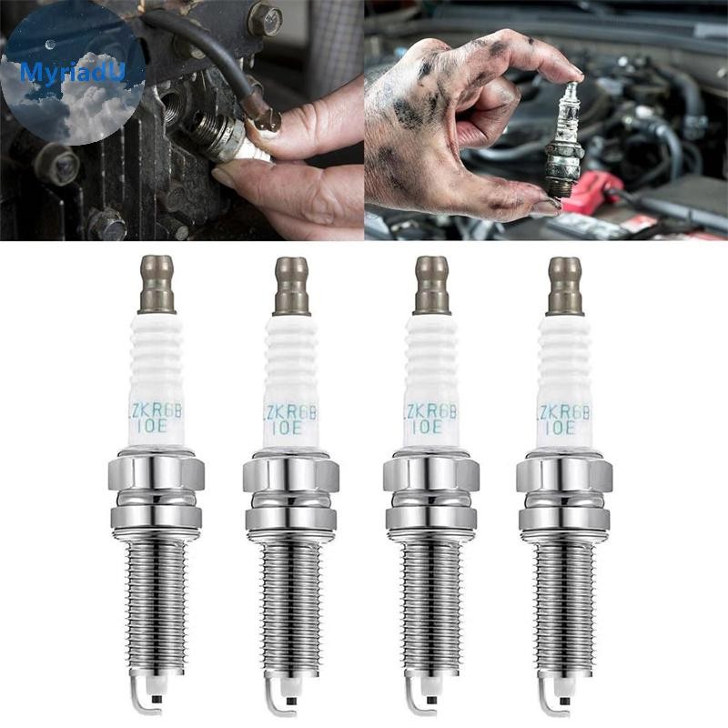 MyriadU 4PCS LZKR6B 10E 18855-10060 Auto Ignition Spark Plug For KIA ...