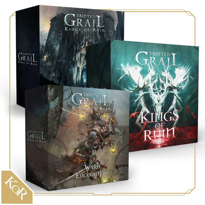 Tainted Grail Kings of Ruin Board Game Excalibur Pledge | Shopee Malaysia