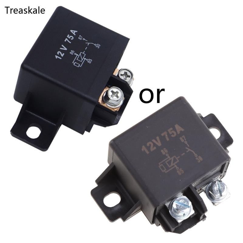 TREA Heavy Duty 75A 12V Forklift Excavator Start Relay Multipurpose ...