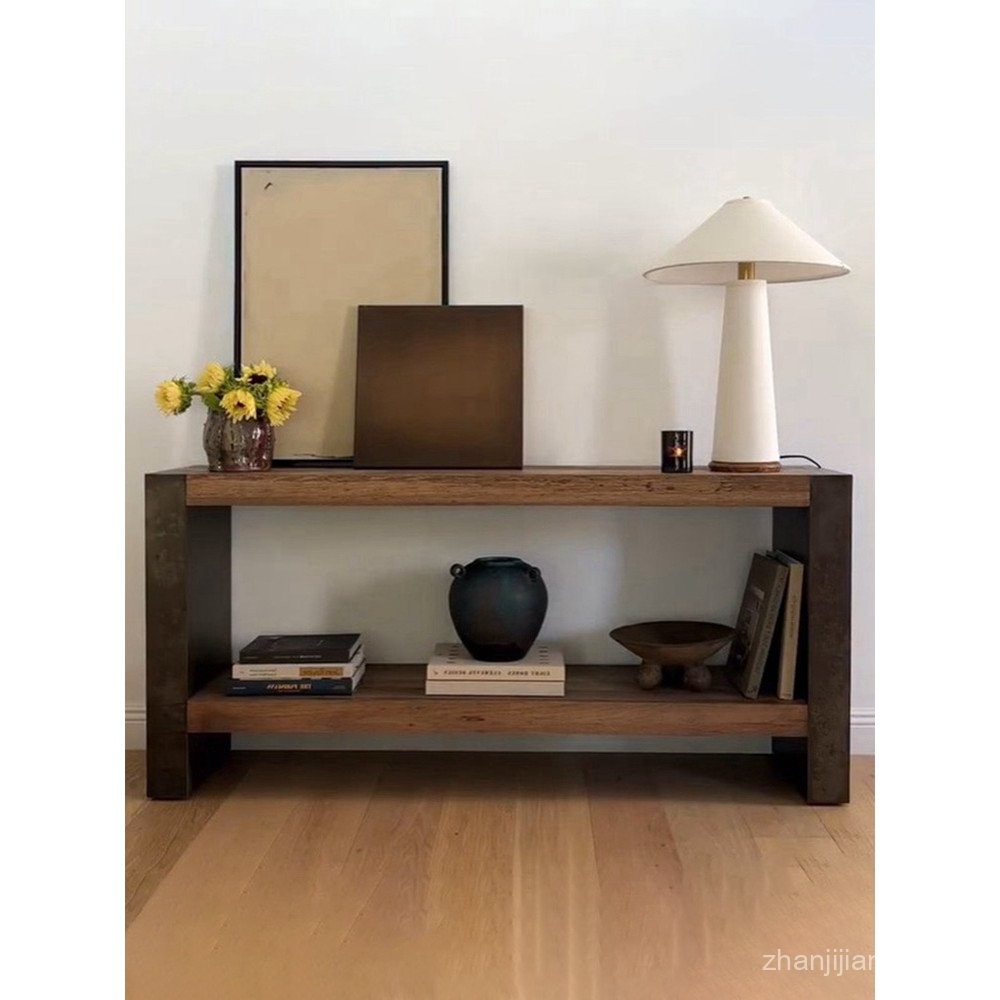 Medieval Entrance Table Entrance Table Lonely Style Retro Solid Wood ...