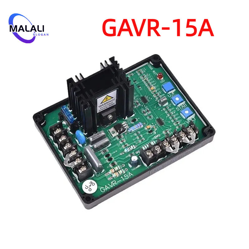GAVR-15A Universal Brushless Generator Avr 15A Voltage Stabilizer Automatic Voltage Regulator ...