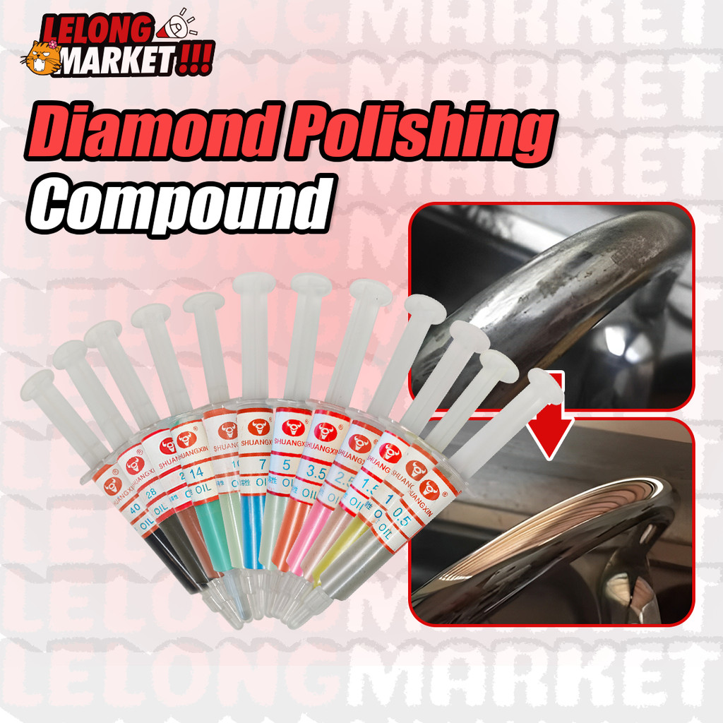 Diamond Abrasive Paste Compound Syringes Grinding Polishing Lapping ...