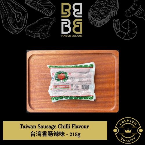 TF Taiwan Pork Sausage Chilli Flavour 臺灣辣味香腸(豬肉) - 215g | Shopee Malaysia