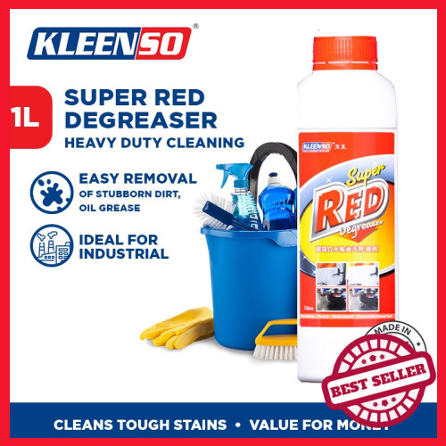 Kleenso Engine Degreaser Super Red Car Degreaser 1 Litre | Shopee Malaysia