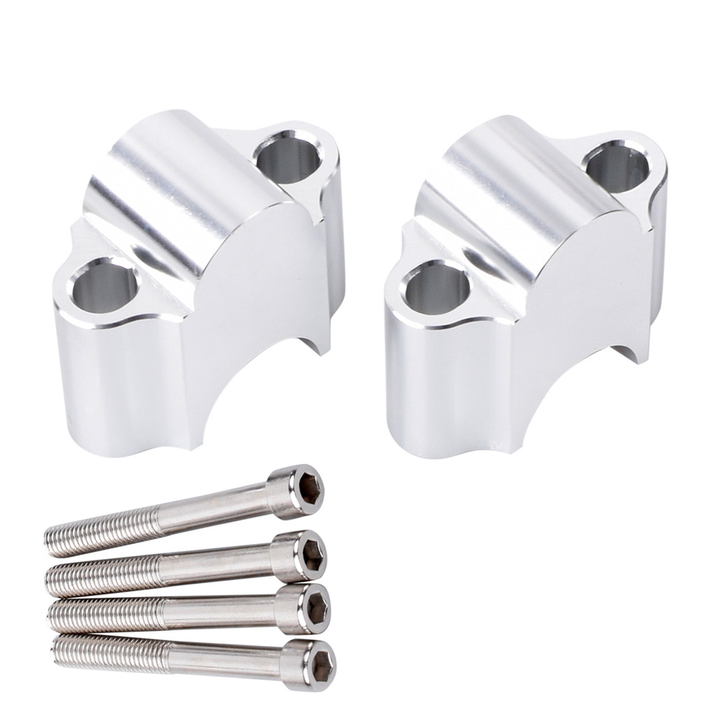 7/8'' Handlebar Risers Bar Kit Mount Clamp 30MM Height for ATV Dirt ...
