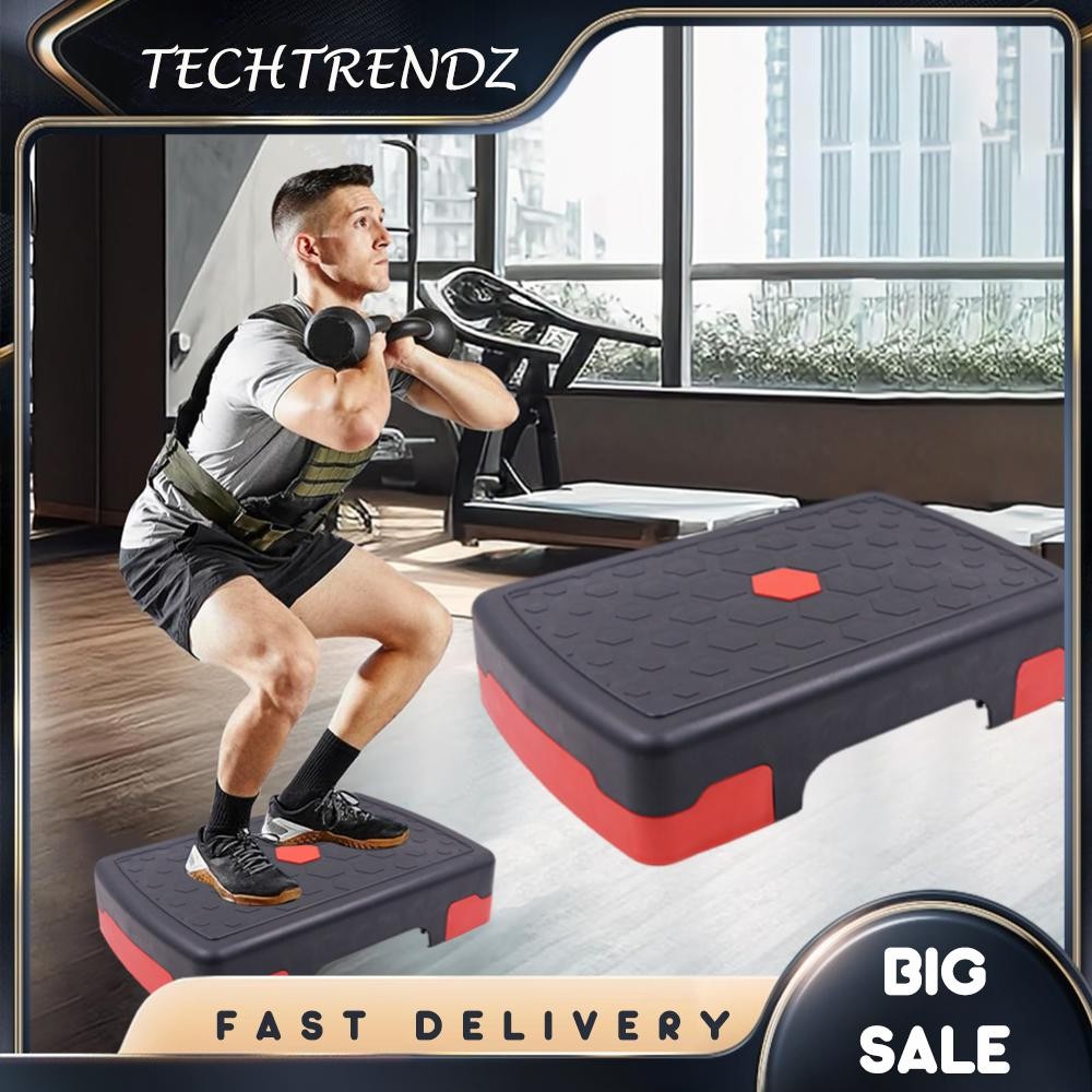 [techtrendz.my] Aerobic Stepper Yoga Step Board Heavy Duty Workout ...