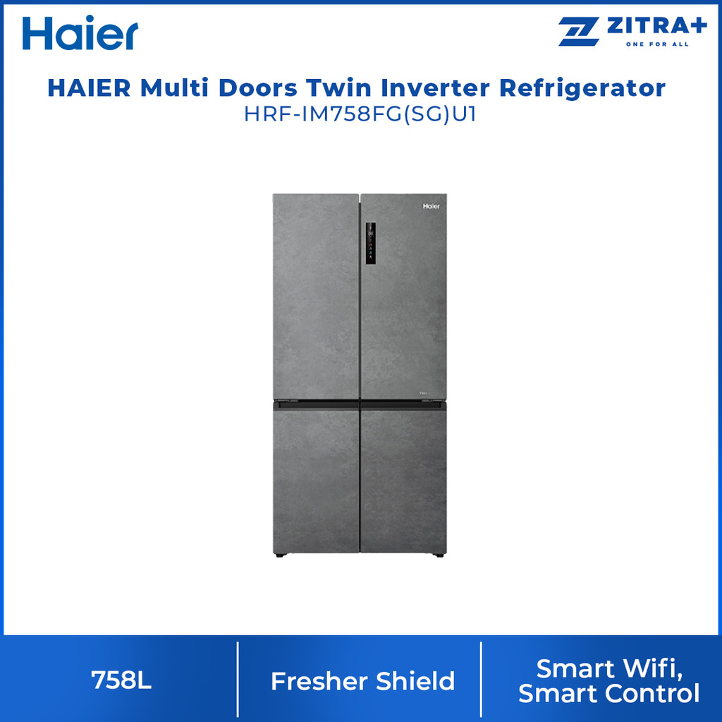 HAIER 758L Multi Doors Twin Inverter Refrigerator HRF-IM758FG(SG)U1 ...