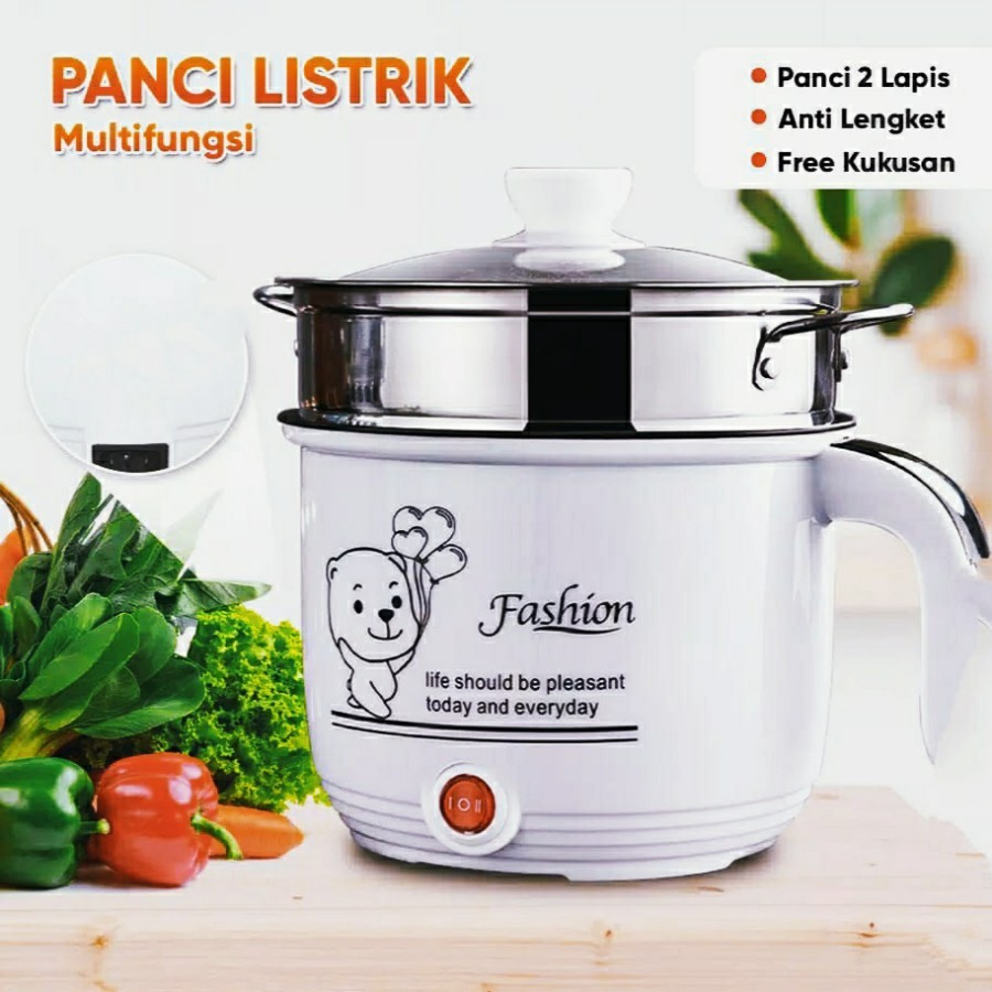 1.8 Liter Electric Pot / Multi-Purpose Cooking Tool Pan Streamer Dryer ...