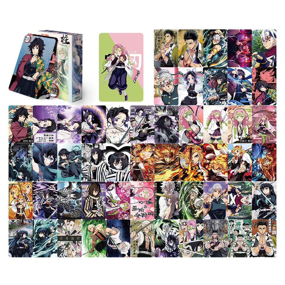 55Pcs Anime Kimetsu no Yaiba Hashira Geiko Hen New Album Lomo Card ...