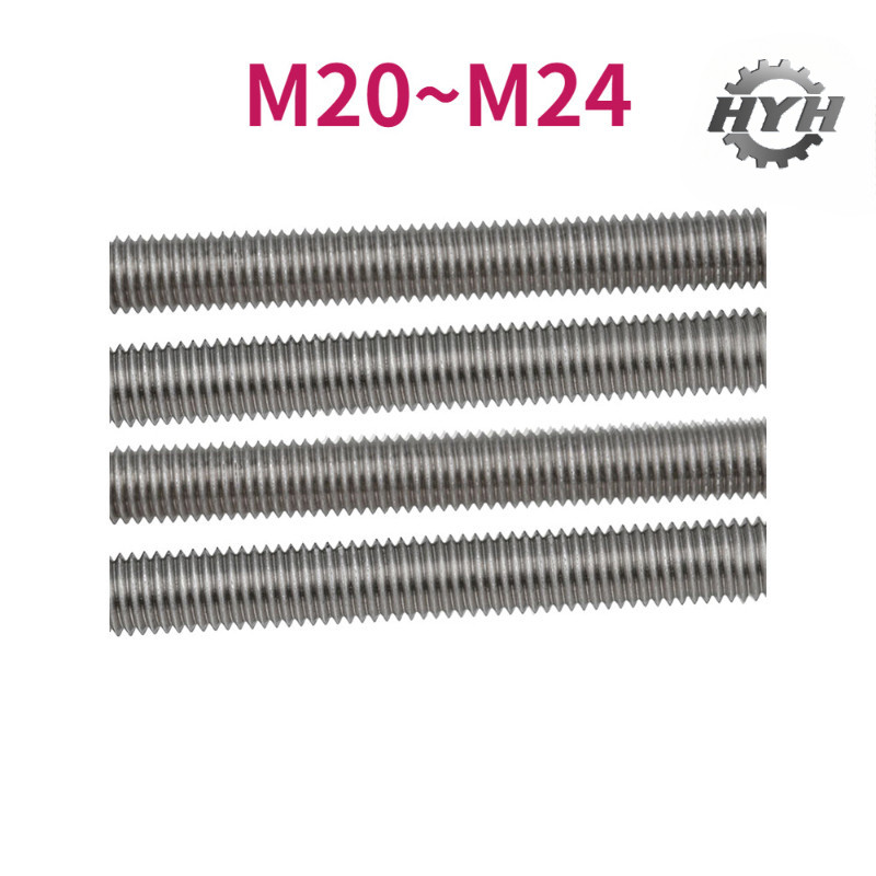 [HYH] 304 Stainless Steel Screw Rod Tooth Bar Threaded Tooth Rod Bolt ...