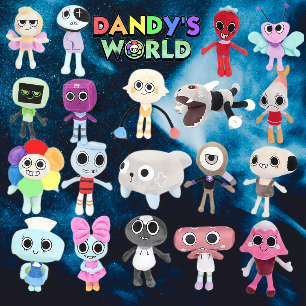 NEW Dandy's World Plush Toys Halloween Theme Dandy's World Doll Horror ...