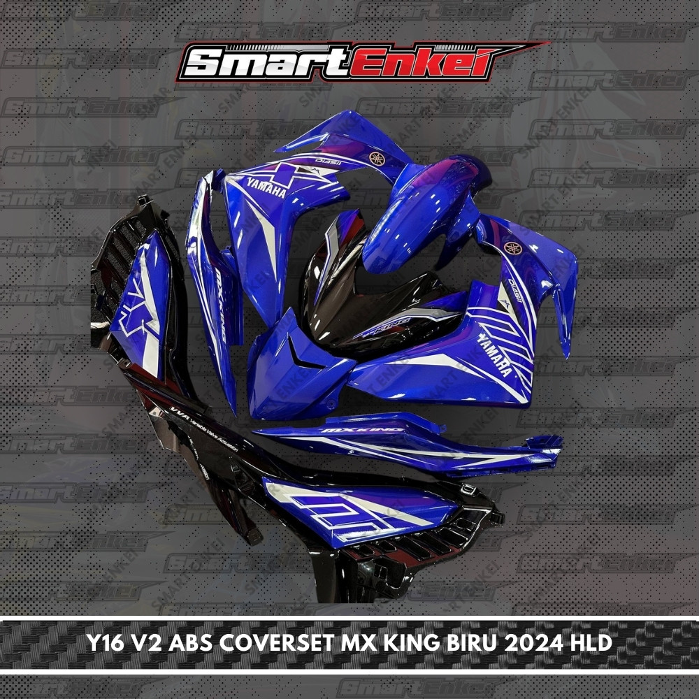 Y16 V2 ABS COVERSET HLD MX KING BIRU 2024 | Shopee Malaysia