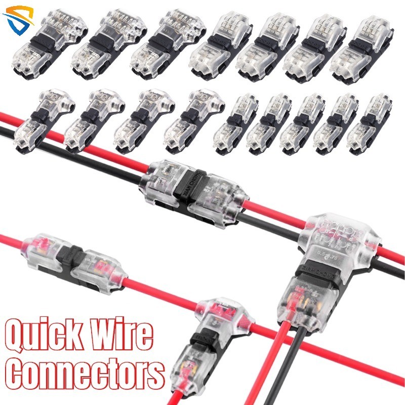 Universal 22-18AWG Terminal Blocks LED Strip Car Audio Cable Fixing ...