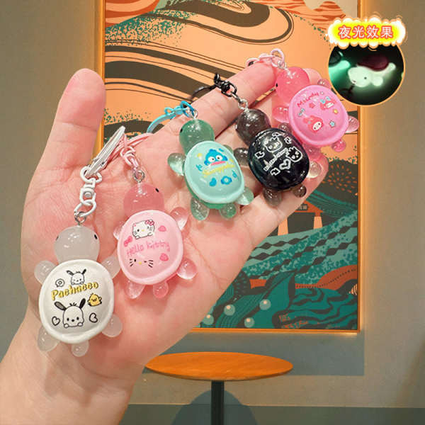 keychain cute couple keychain keychain Rantai kunci kartun loket ...