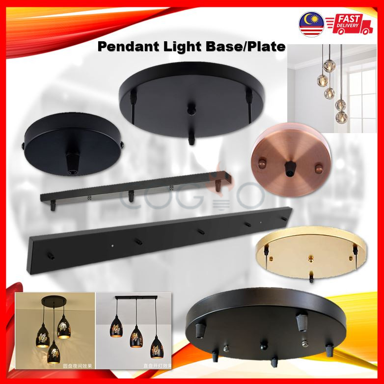 Base/Plate Pendant Light Ceiling Light Hanging Light Long Round 1 Head ...
