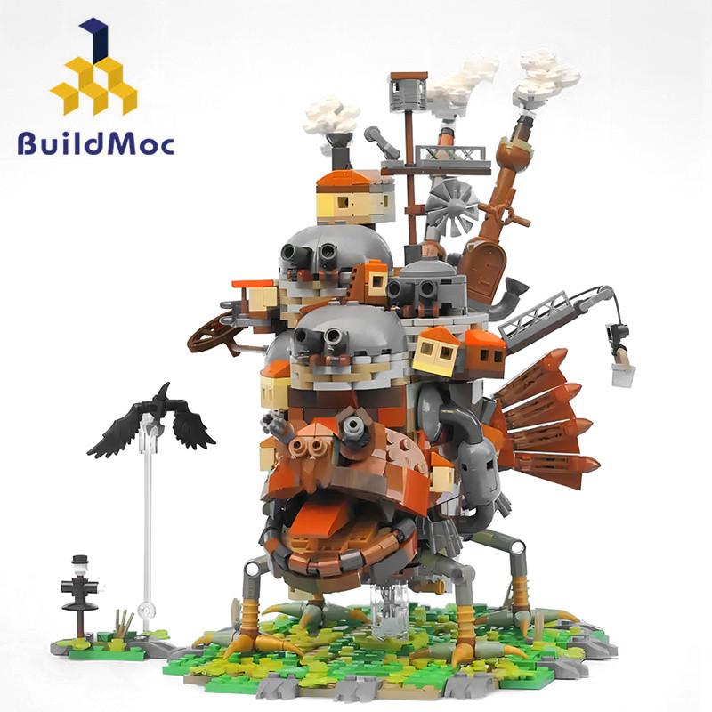 Hal's Moving Castle Building Blocks MOC Compatible Lego Toys ...