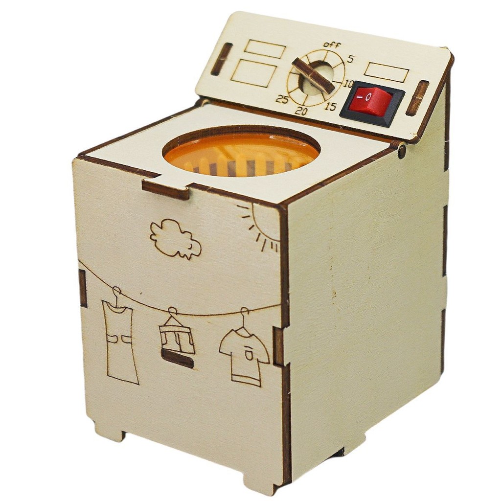 DIY Assembly Material Pack for Mini Vertical Laundry Machine Model Old ...
