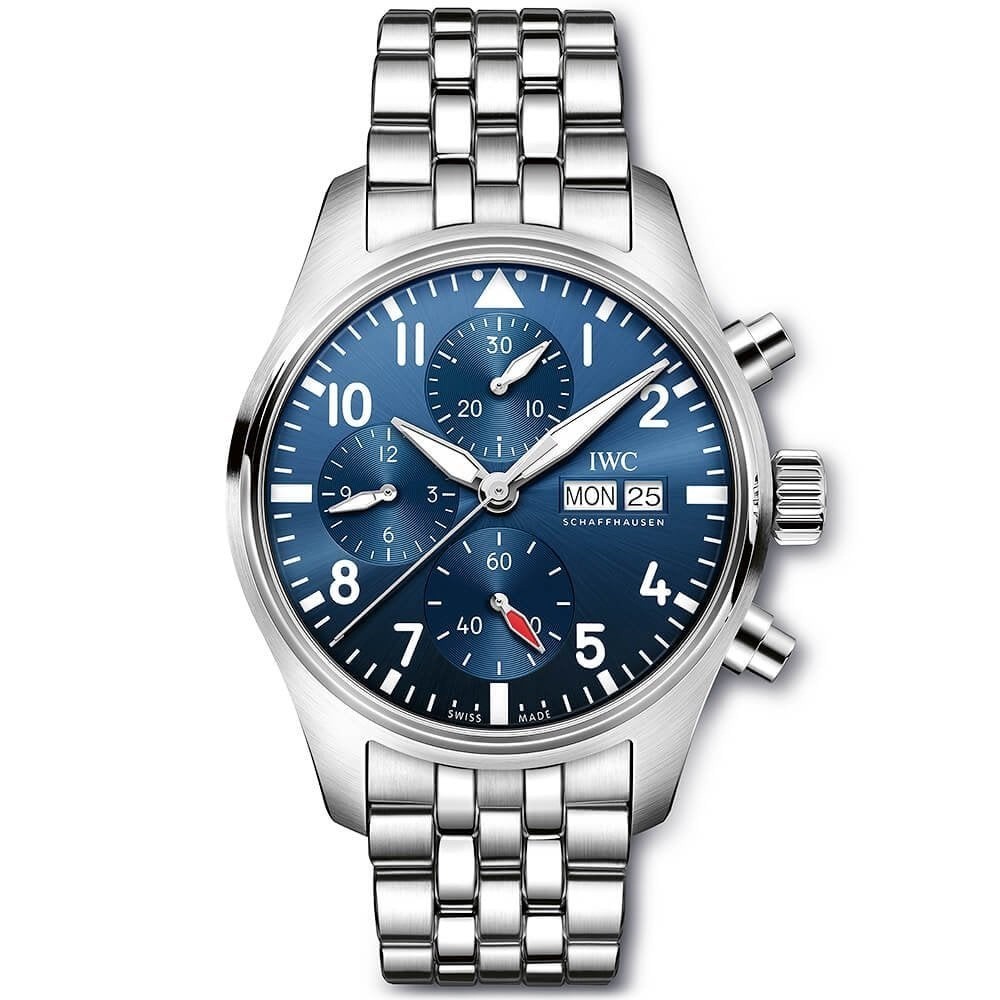 IWC Pilot Clock Chronograph-41 mm | Shopee Malaysia