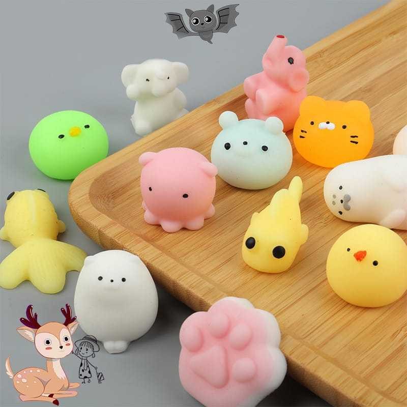 Squishy Mochi Cute Mini Licensed Splat Toys King Cute Stress Relief Toy ...