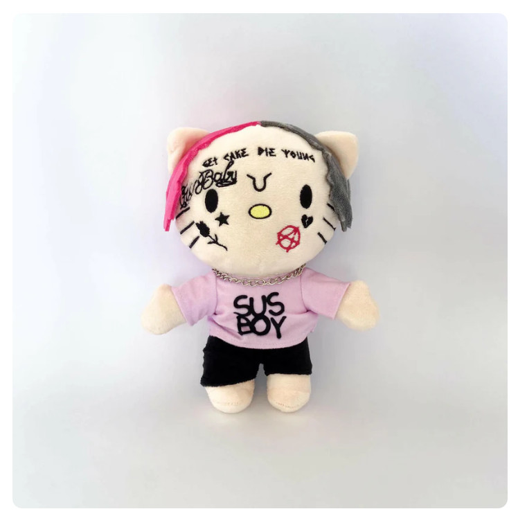 PS1 Cute Sanrio Travis Scott X Hello Kitty plush doll gift for ...