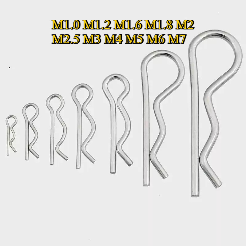 Cotter Pins Spring Connectors Galvanized R Type Split Pin Hairpin ...