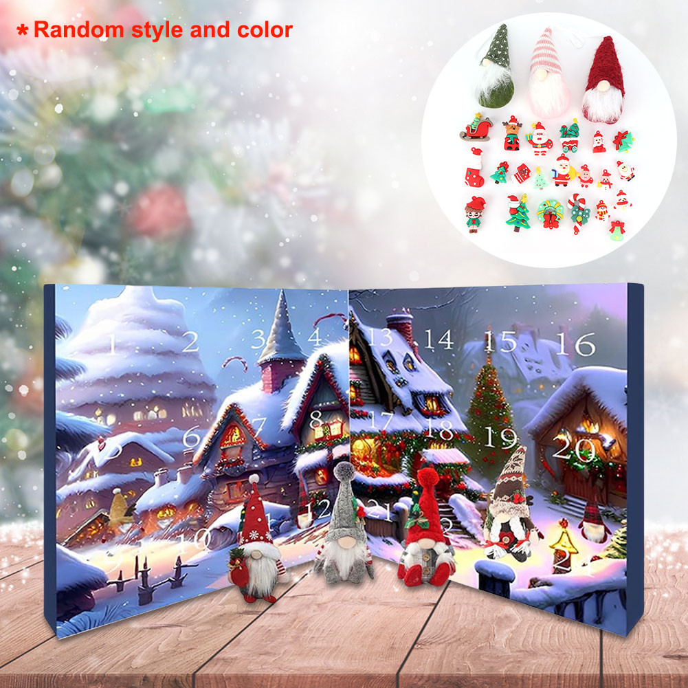 [Redkee.my] 2024 Christmas Gnome Advent Calendar 24 Days Xmas Countdown ...
