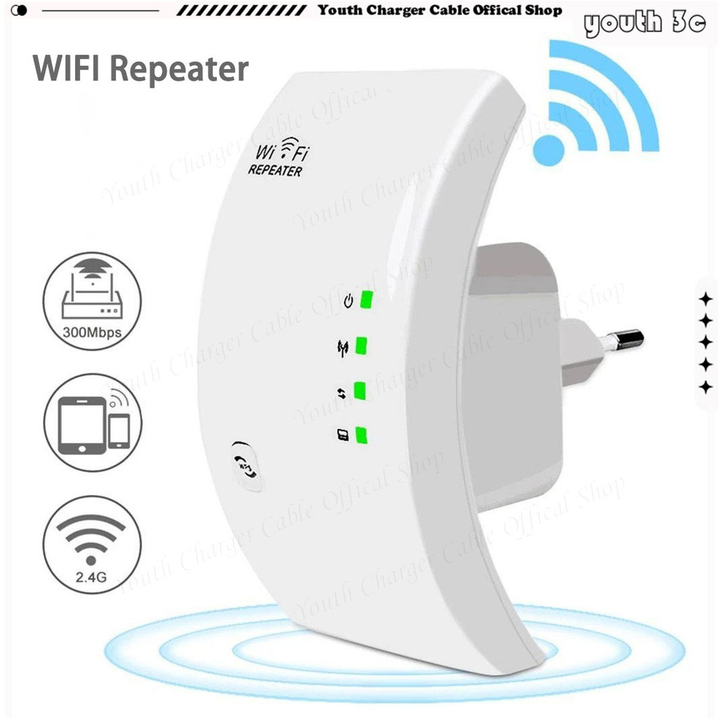 300Mbps wireless network signal intensifier wifi repeater wifi router ...