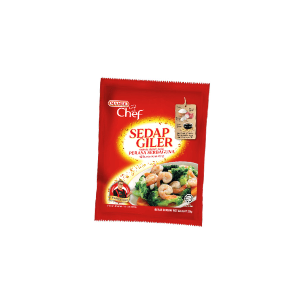 MAMEE CHEF Perasa Sedap Giler Seasoning - 25g | Shopee Malaysia