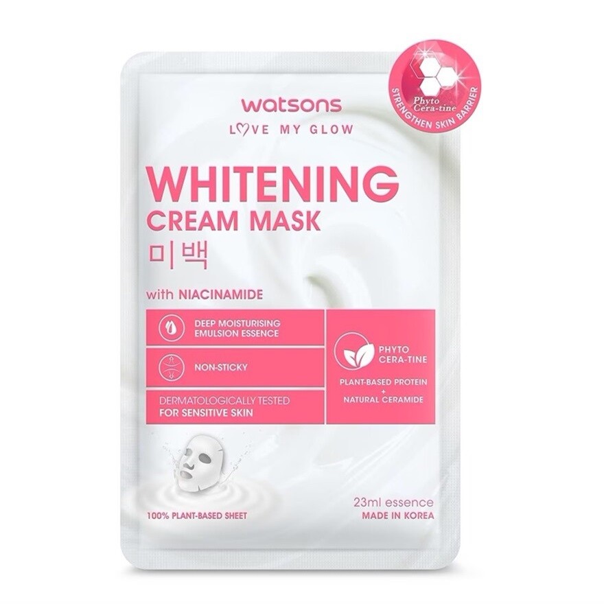 WATSONS Whitening Cream Mask 1S | Shopee Malaysia