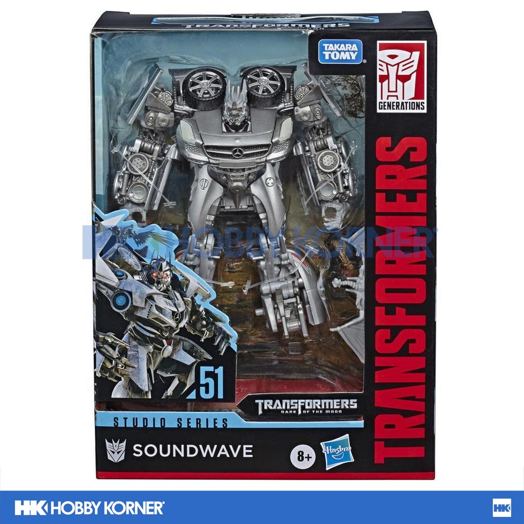 HASBRO E7197 Studio Series Deluxe Class DOTM Soundwave | Shopee Malaysia